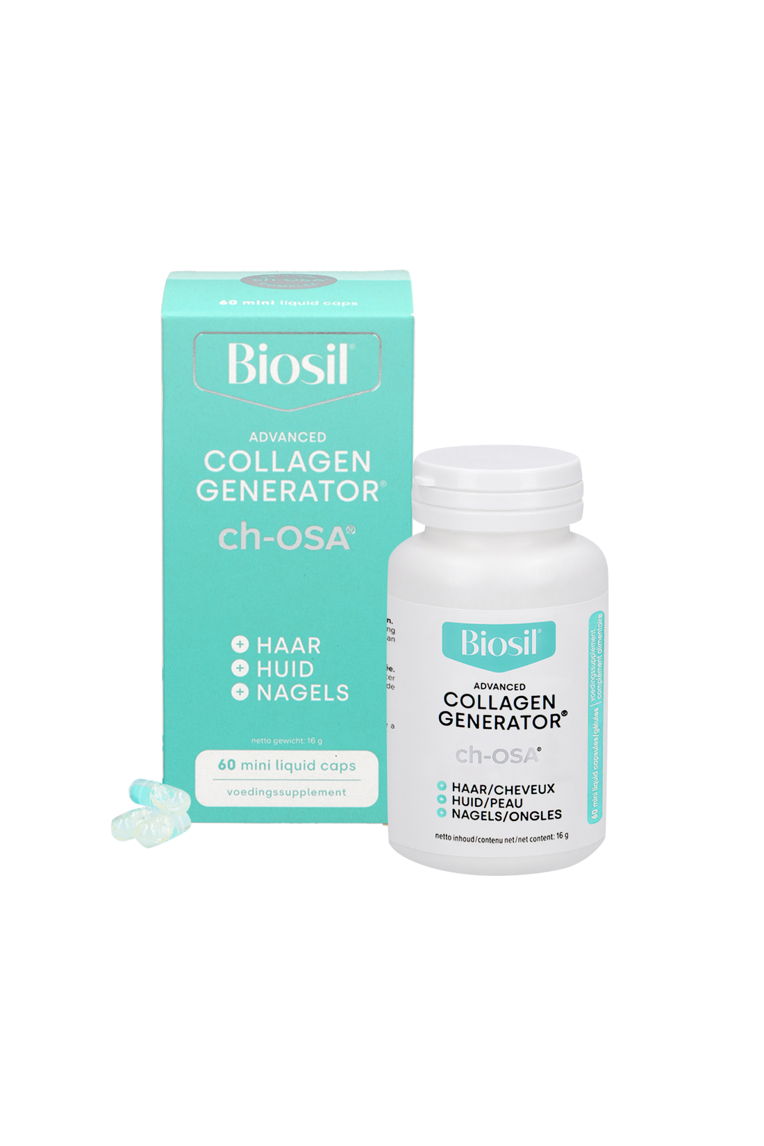 Biosil 60 Mini Liquid caps – Adephar